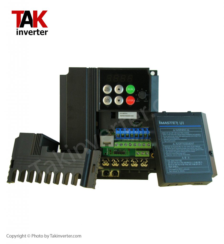 اینورتر موتور 0.75 کیلووات imaster u1 سه فاز - مشخصات ، قیمت ، خرید اینورتر درایو